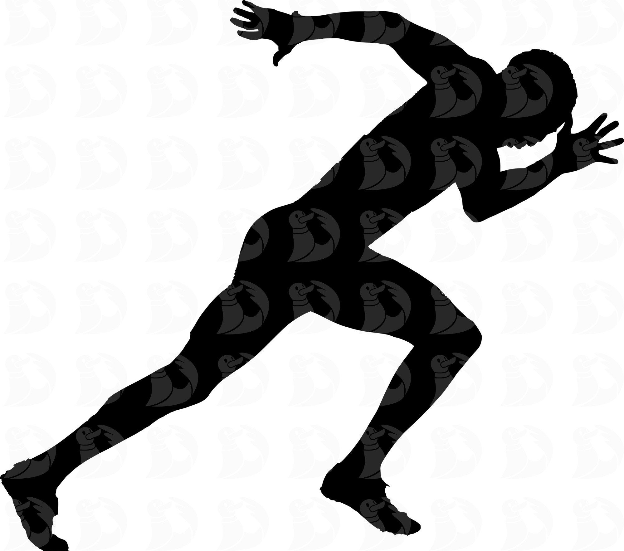 Track and Field SVG Bundle, Hurdles, Sprinting/running, Hammer Throw ...