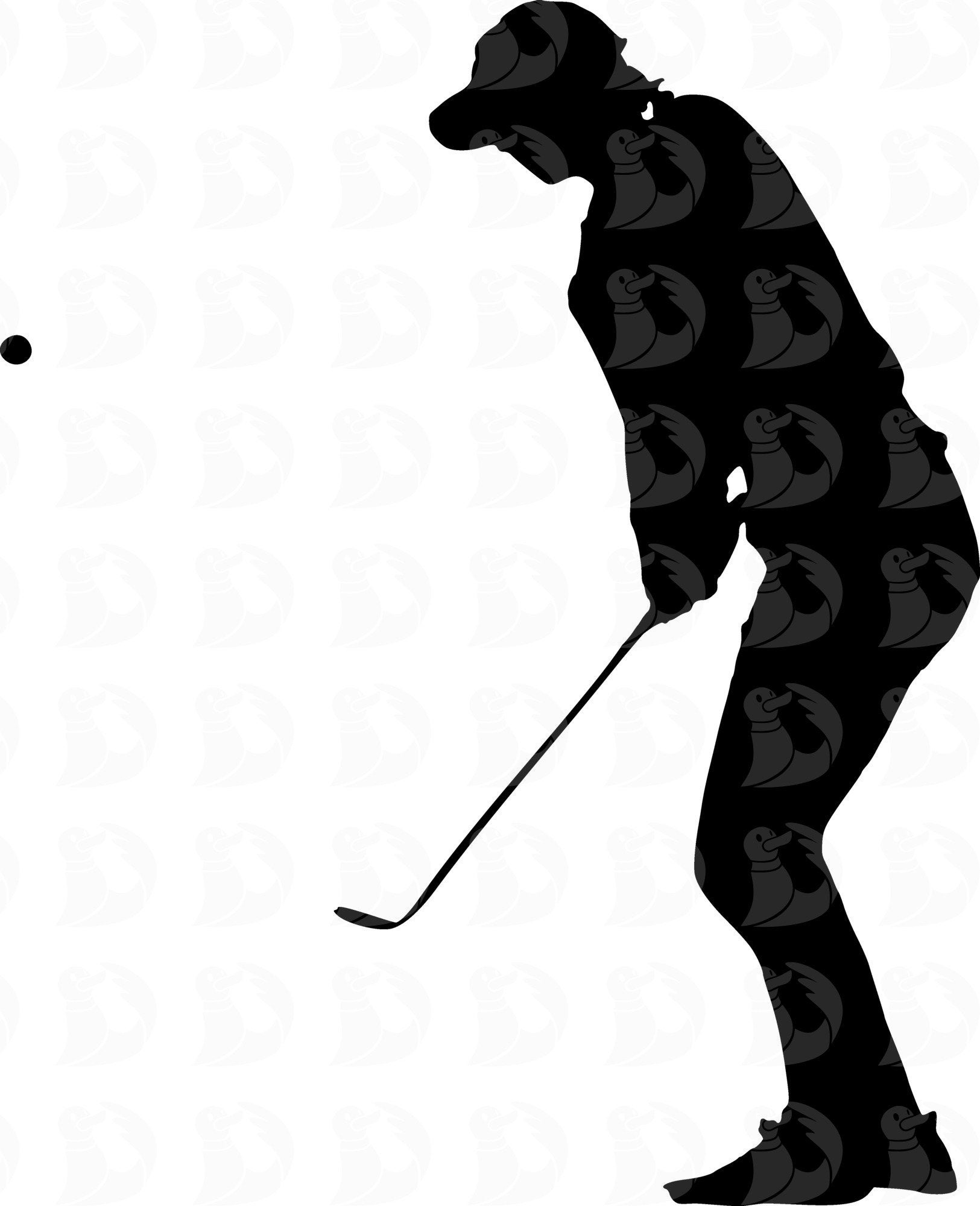 Women's Golf SVG Bundle, Women Golfers, Girls Golfing Silhouettes ...