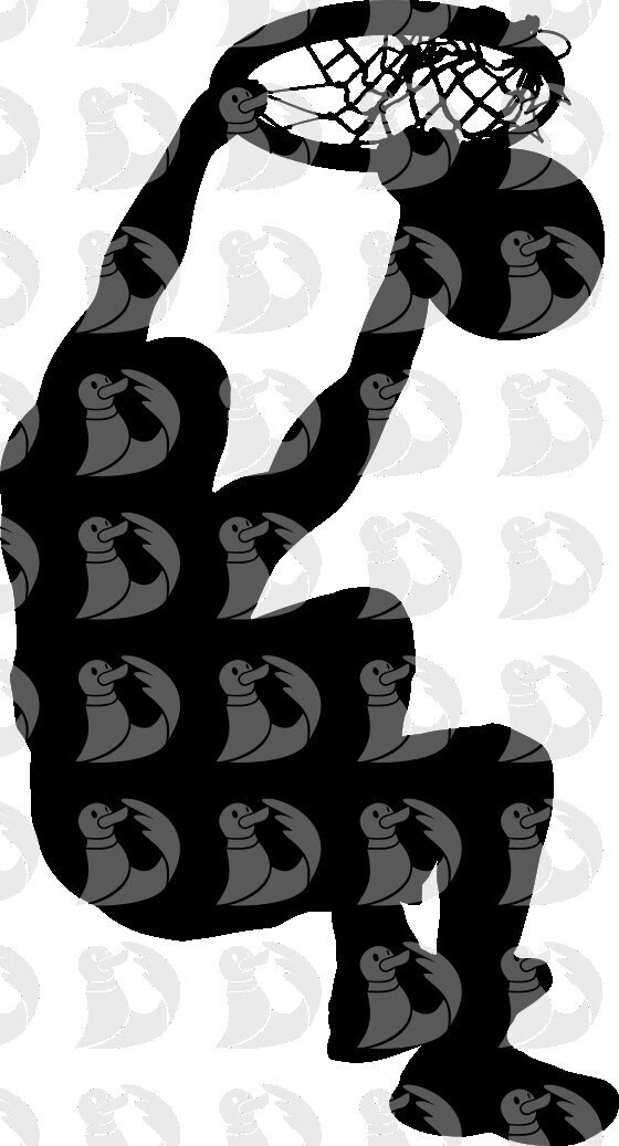 Realistic Basketball Player Svg Bundle, Basketball Player Silhouette ...