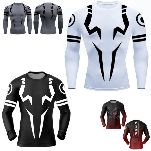 Anime Compression Shirt - Etsy