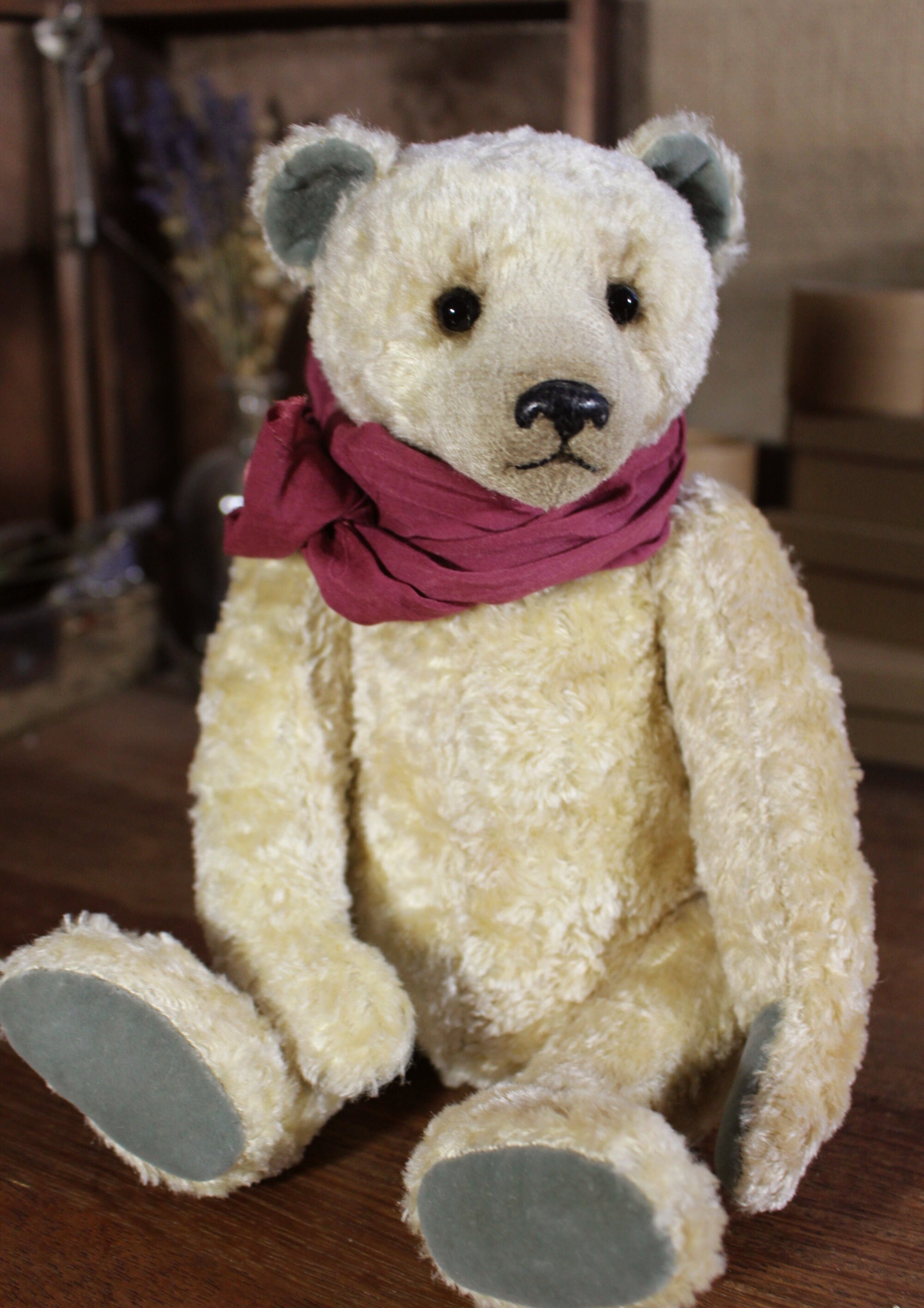 14" Mohair Jointed Teddy Bear Sewing Pattern: Classic OOAK Design (PDF ...