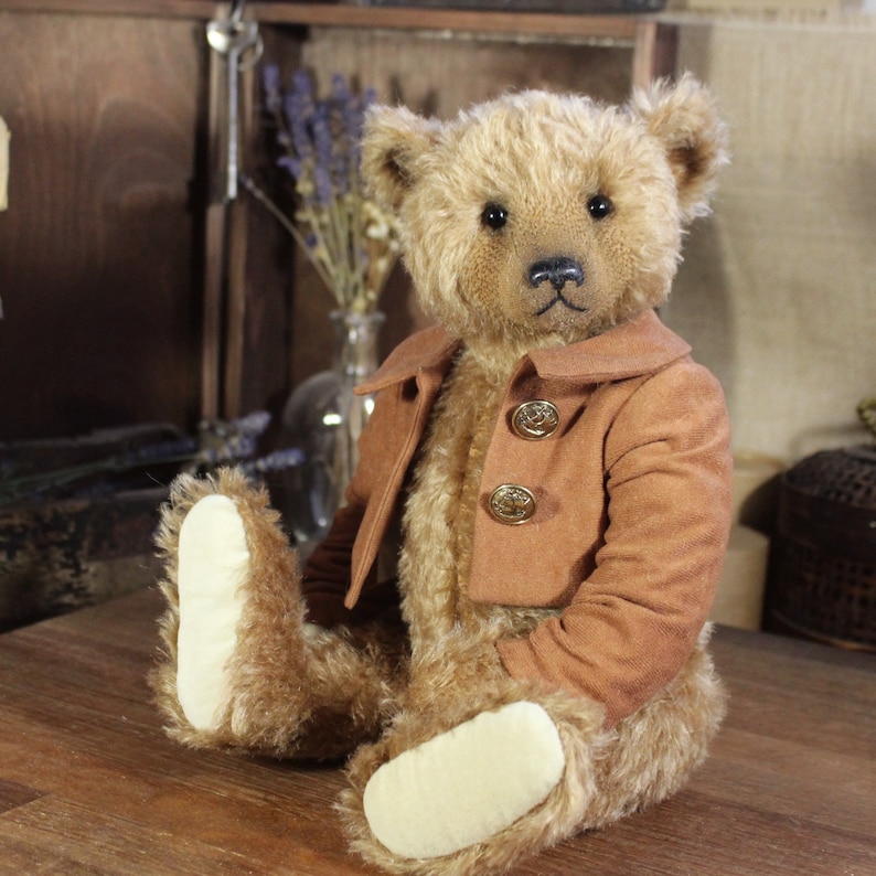 Mohair Jointed Teddy Bear Sewing Pattern: 16" Classic Design (PDF ...