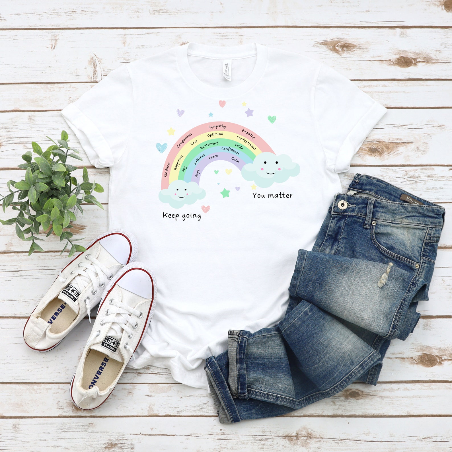 Rainbow of Emotions Svg, Rainbow of Emotions, Well Being, Self-care ...