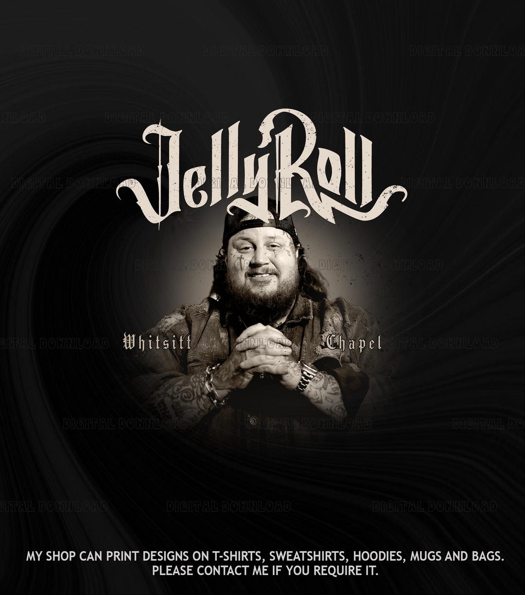 Jelly Roll Png Bundle, Vintage Jelly Roll Bootleg Png Bundle, Jelly ...