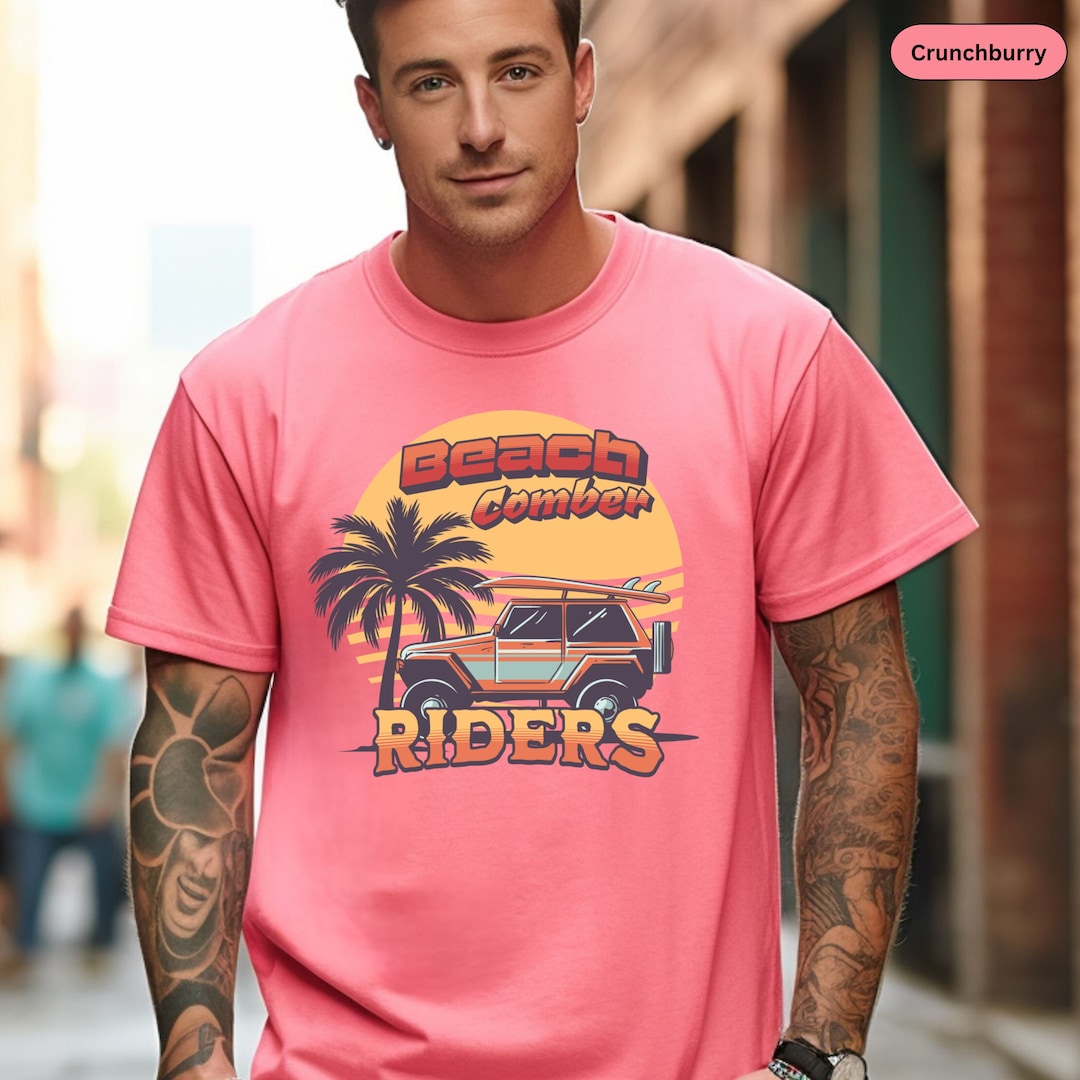 Beach Comber Shirt Surf Shirt Summer Holiday Vibes Shirt Beach Gift ...
