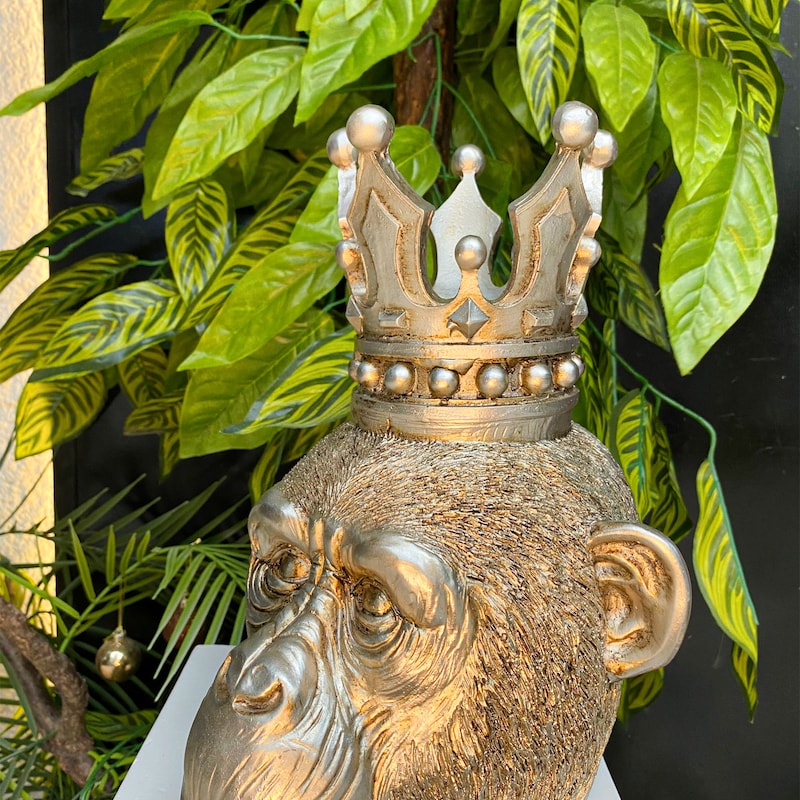 Monkey Statue Sculpture - Etsy