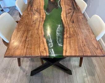 Handcrafted Resin Table Tops Epoxy Dining and Center Table - Etsy
