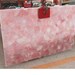 Rose Quartz Table Top / Kitchen Pink Quartz Table Top Handmade Natural ...