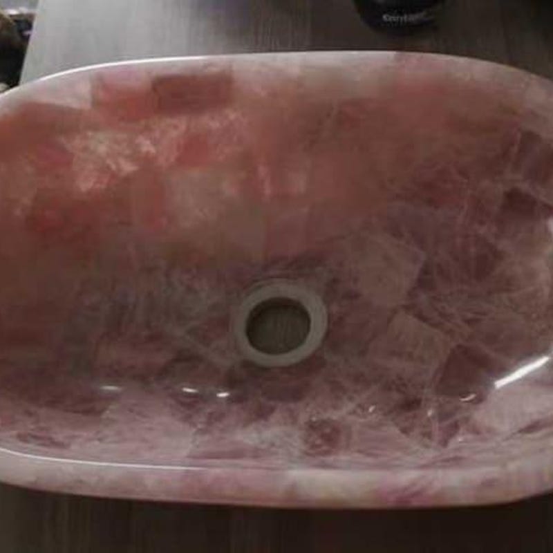 Rose Quartz Sink - Etsy