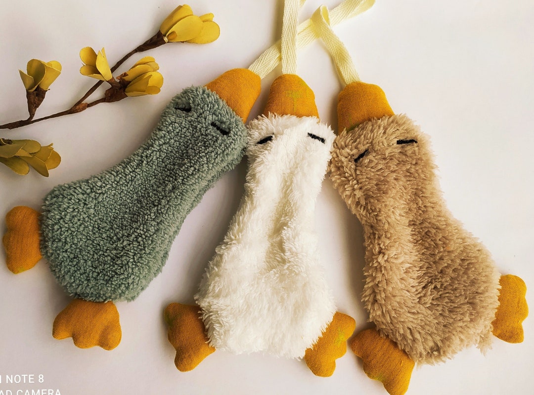 Plush Duck Pacifier Holder,duck Pacifier Holder, Animal Pacifier Clip ...