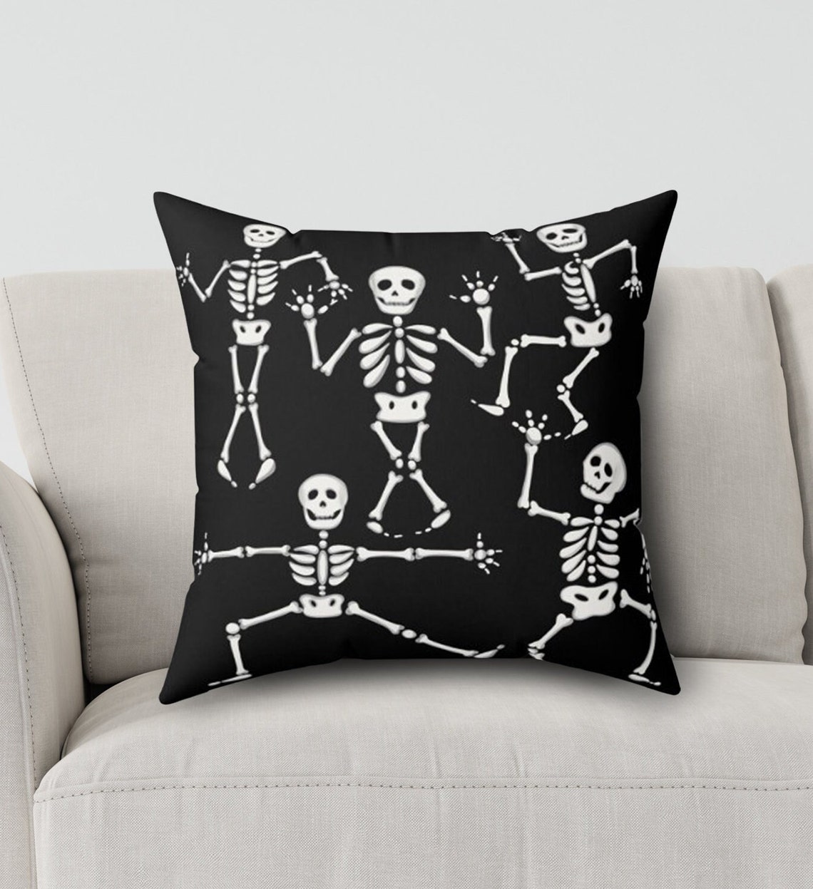 Skeleton Pillow Halloween Decoration Halloween Decor Dancing Skeleton ...