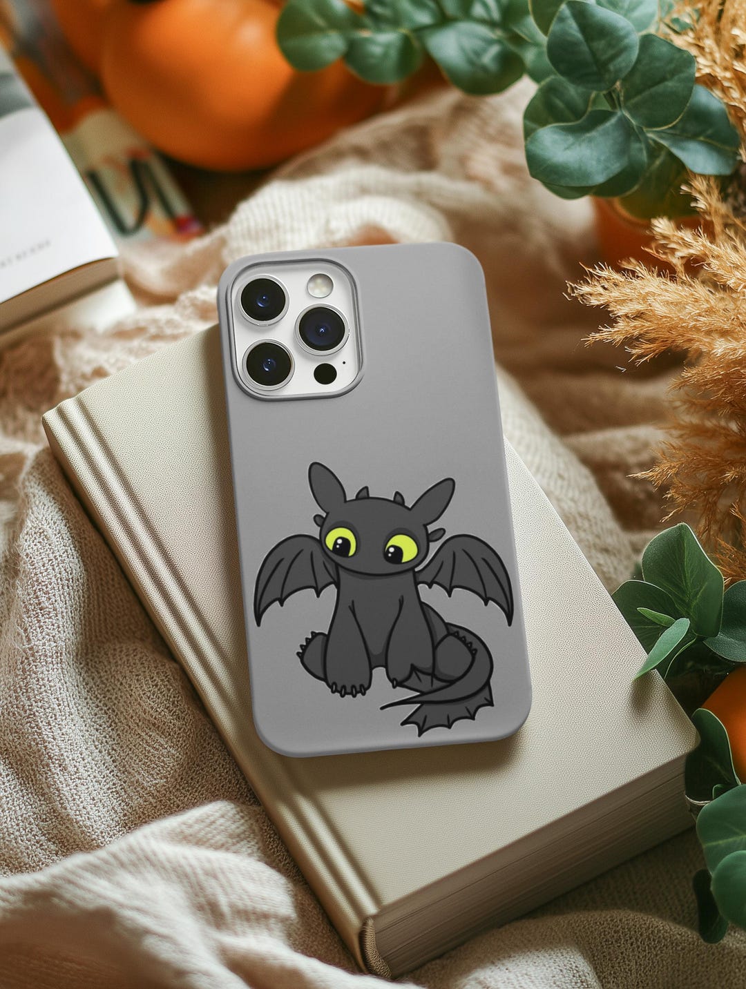 Toothless iPhone Case, How to Train Your Dragon Phone Case, Cartoon ...