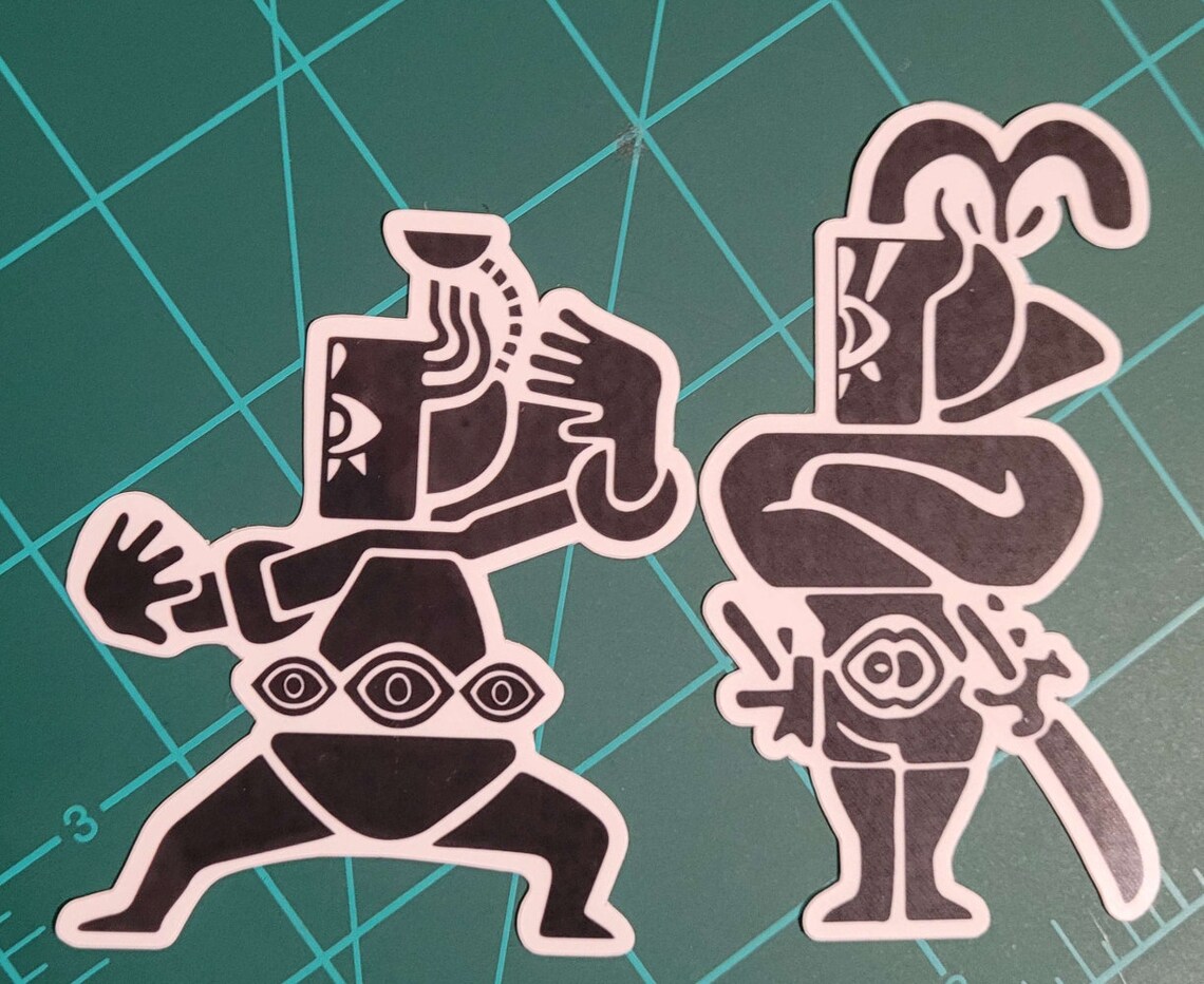 Legend of Zelda Age of Calamity Loading Sprite Inspired Stickers, 3" by ...