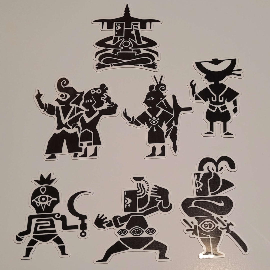Legend of Zelda Age of Calamity Loading Sprite Inspired Stickers, 3" by ...