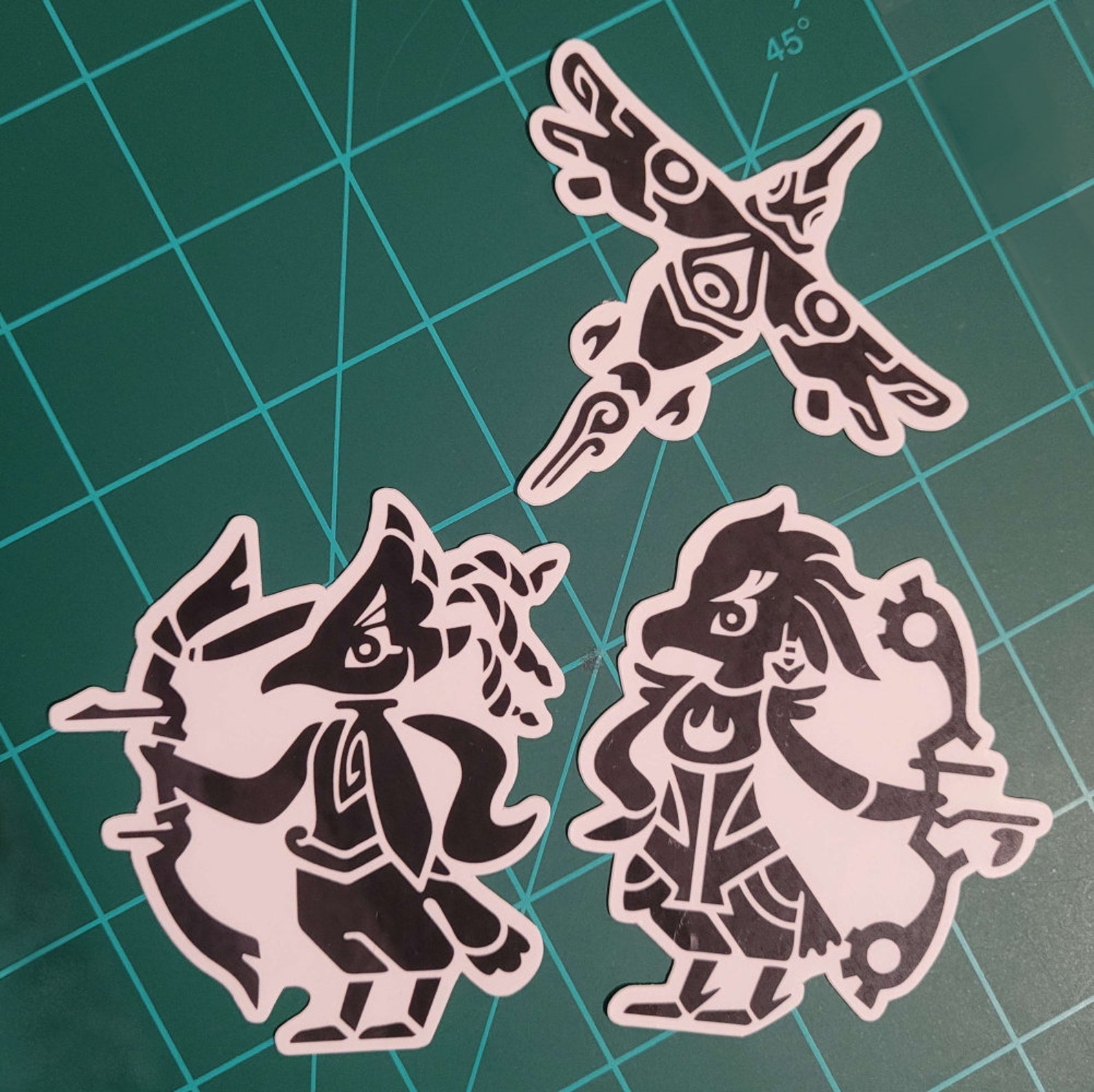 Legend of Zelda Age of Calamity Loading Sprite Inspired Stickers, 3" by ...
