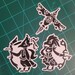 Legend of Zelda Age of Calamity Loading Sprite Inspired Stickers, 3 by ...