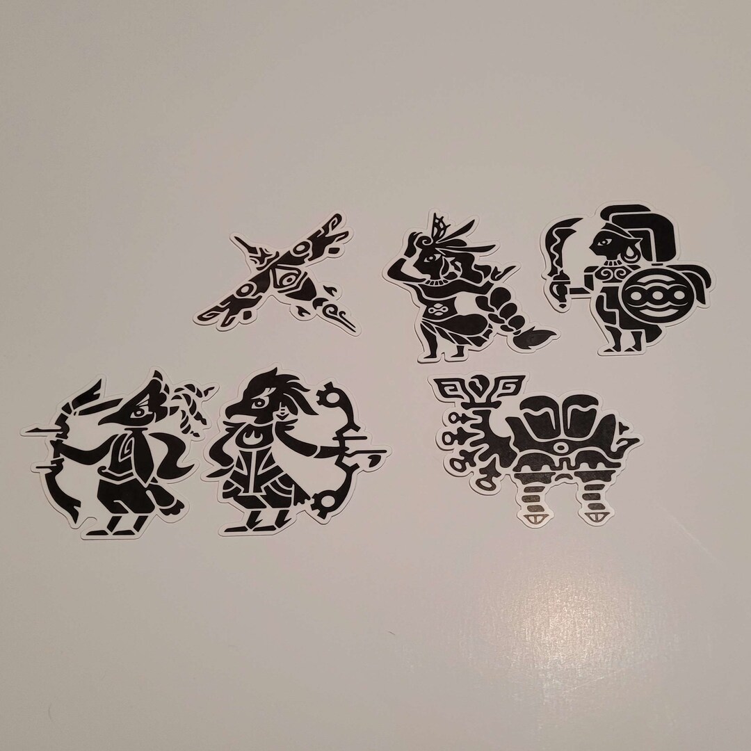 Legend of Zelda Age of Calamity Loading Sprite Inspired Stickers, 3" by ...