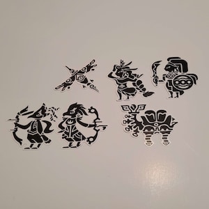 Legend of Zelda Age of Calamity Loading Sprite Inspired Stickers, 3" by ...