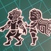 Legend of Zelda Age of Calamity Loading Sprite Inspired Stickers, 3 by ...