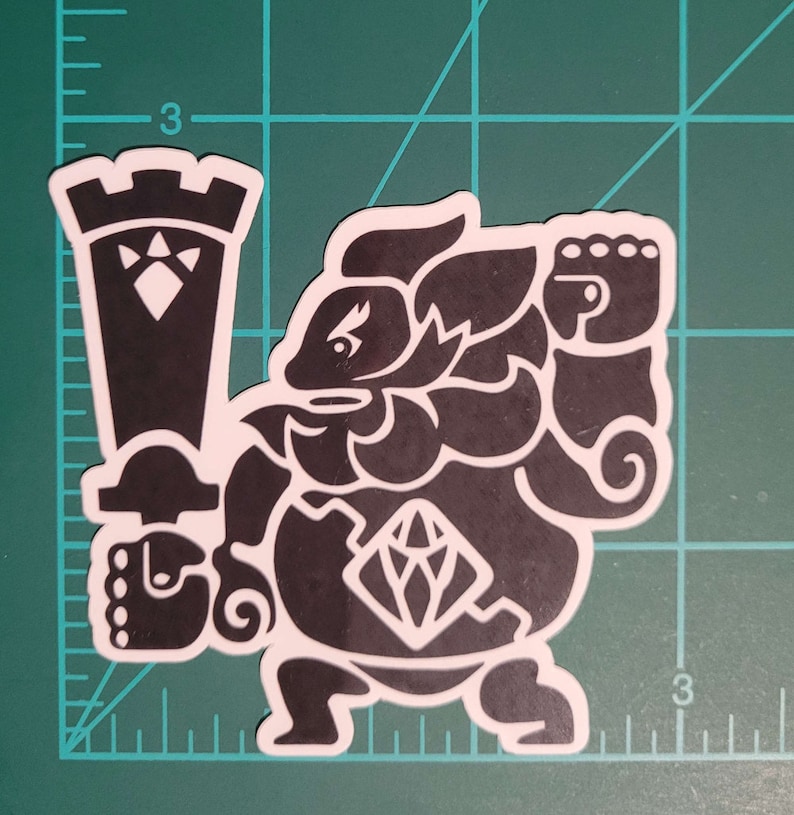 Legend of Zelda Age of Calamity Loading Sprite Inspired Stickers, 3" by ...