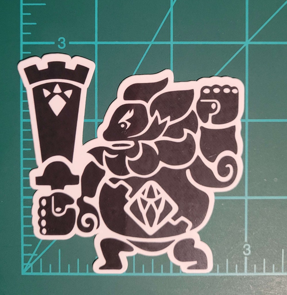 Legend of Zelda Age of Calamity Loading Sprite Inspired Stickers, 3 by ...