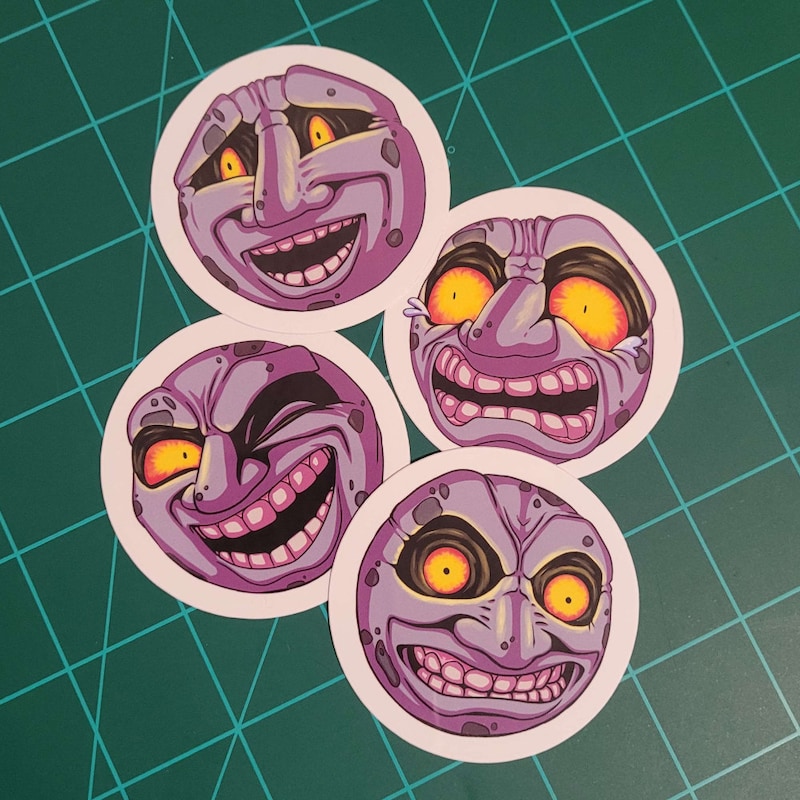 Majora Mask Moon - Etsy