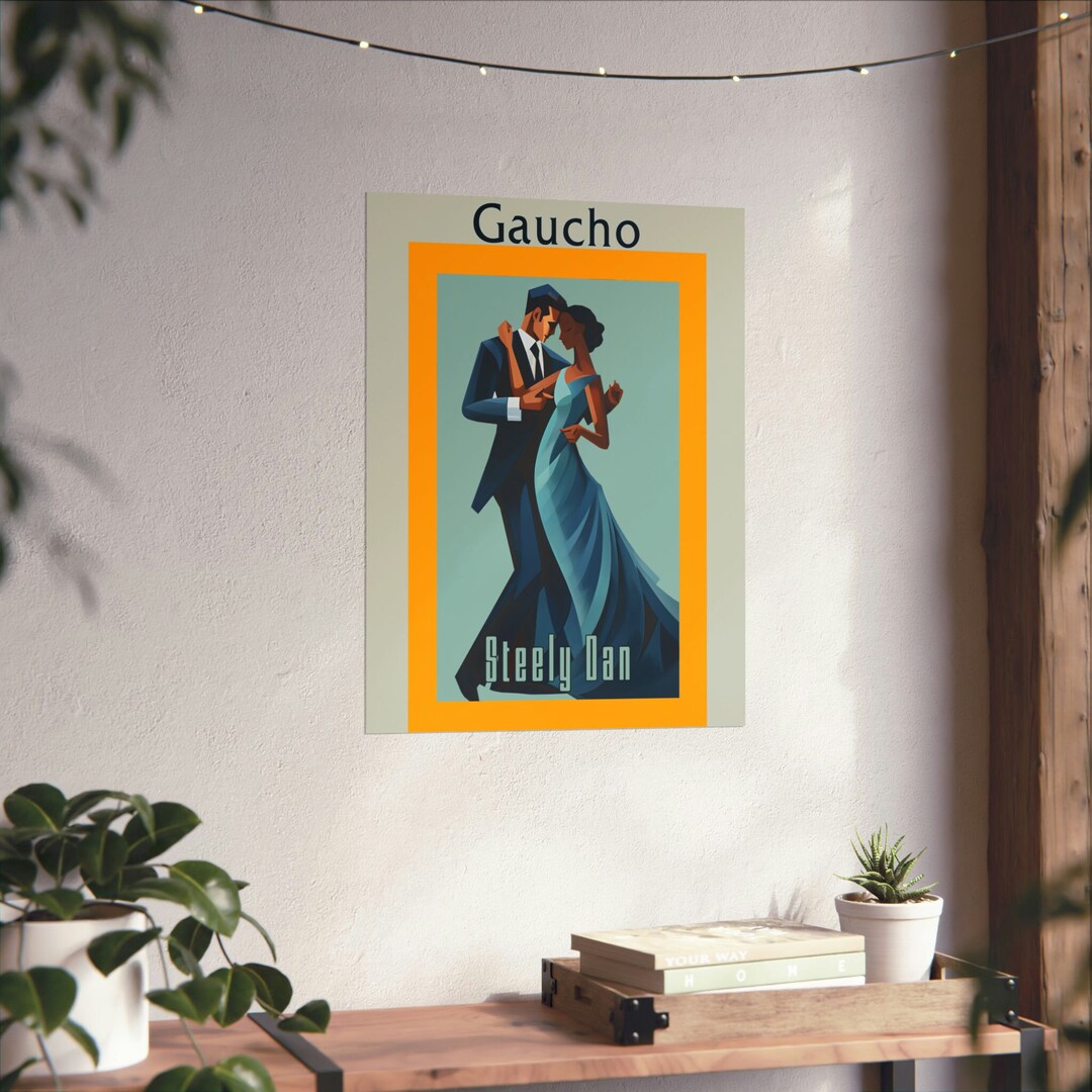 Gaucho, Steely Dan Poster, Music Poster, Steely Dan, Donald Fagen, Aja ...