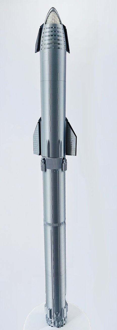 3D Printed Spacex Starship - Etsy