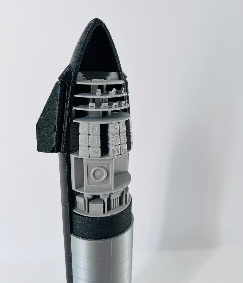 3D Printed Spacex Starship - Etsy
