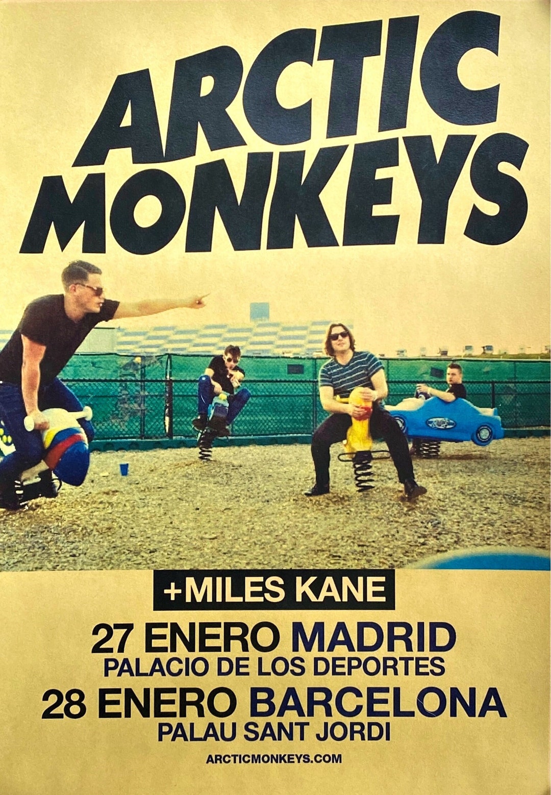 Arctic Monkeys Tour Poster Wall Art Print Madrid/barcelona - Etsy