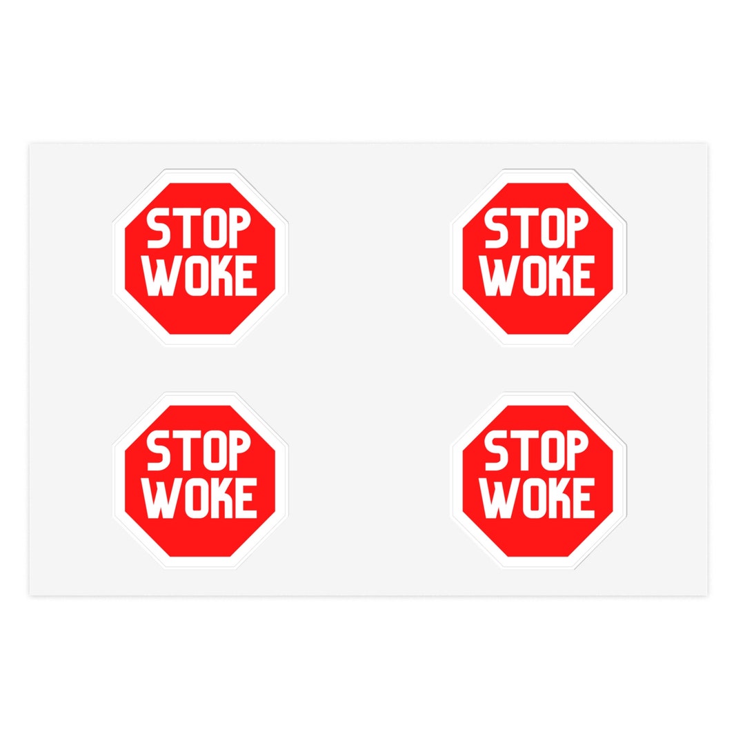 Stop Woke Sticker Sheets - Etsy