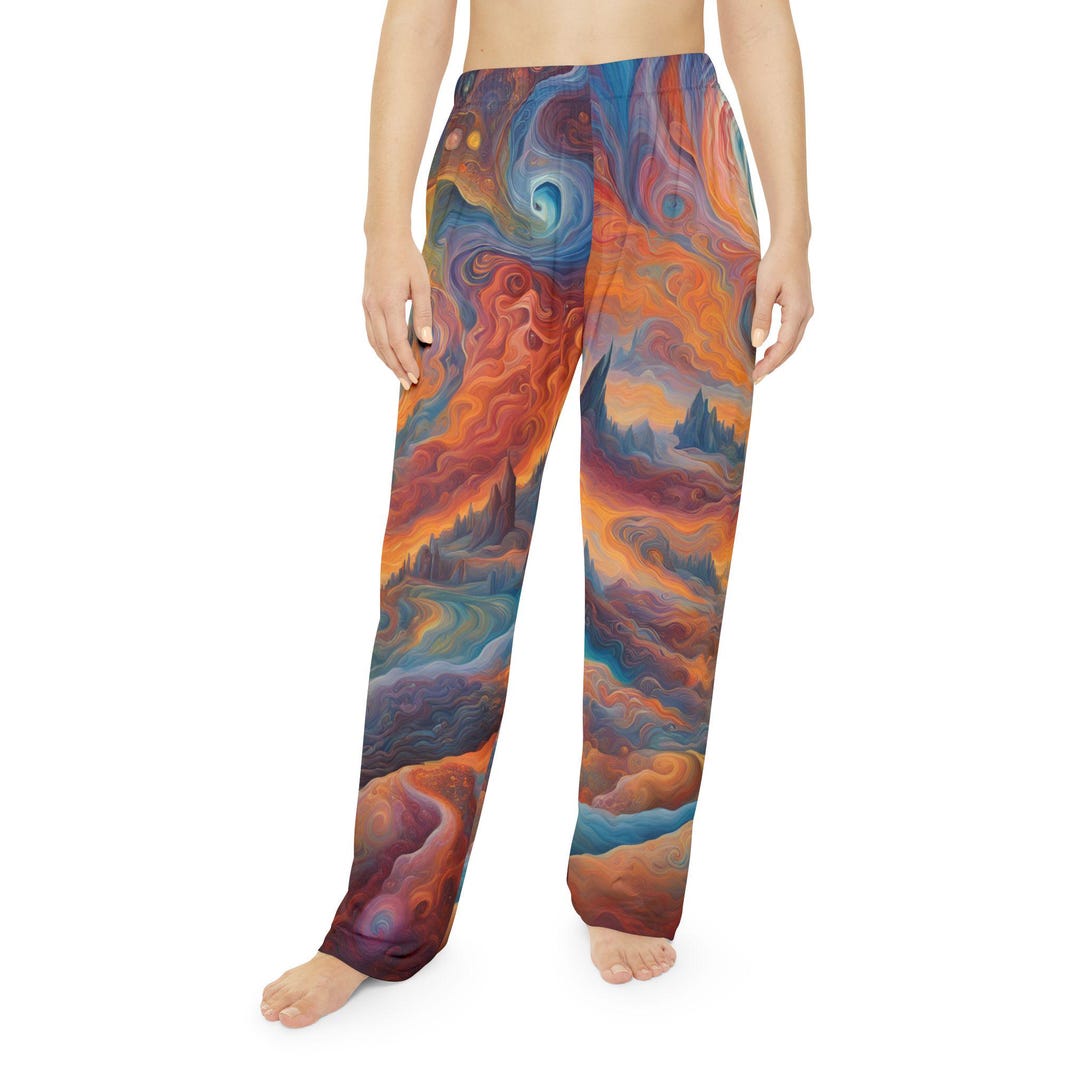 Yoga Pajama Pants, Comfortable Lounge Pants, Women's Sleepwear ...
