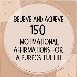 150 Motivational Affirmation Cards: Printable Self-love (PDF) - Etsy