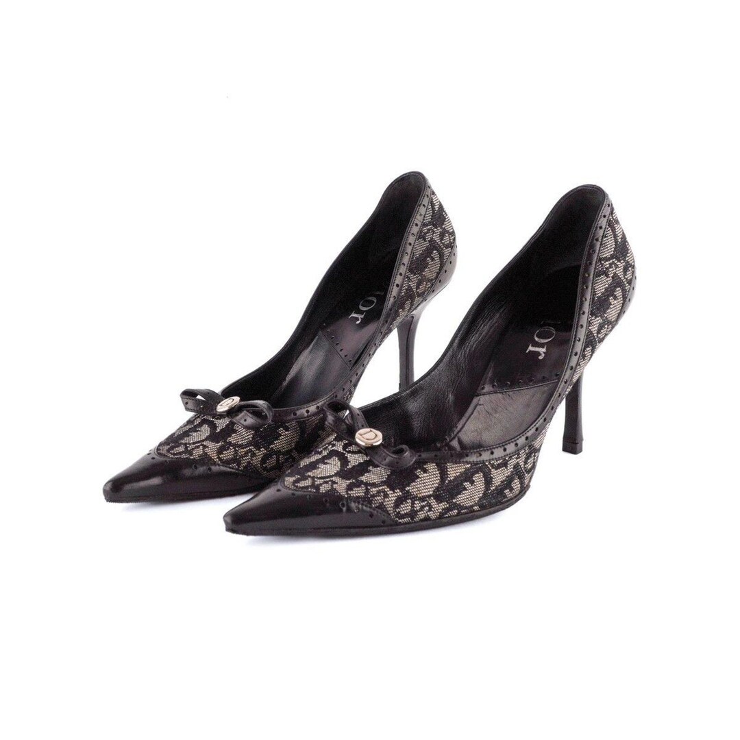 Vintage Christian Dior SS03 Monogram CD Logo Heels Shoes - Etsy