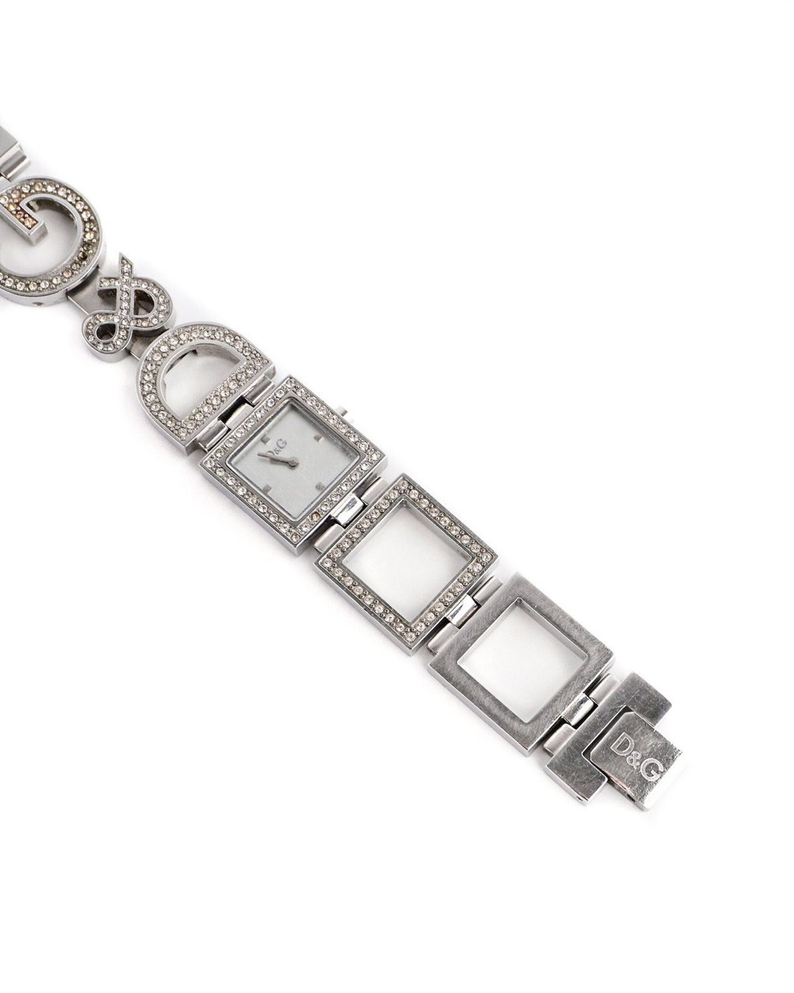 Dolce Gabbana Time D&G Logo Silver Ladies Bracelet Watch - Etsy