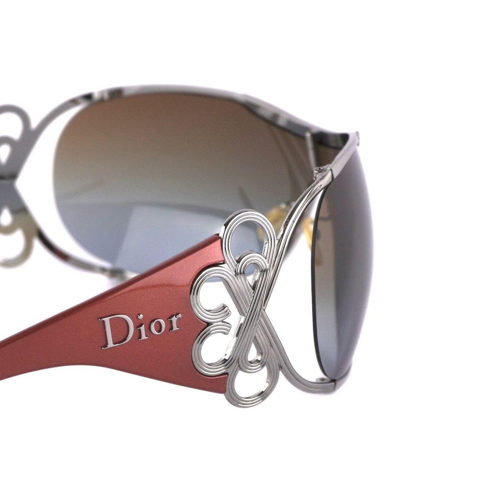 Vintage Christian Dior Diori Mask Shield Silver Sunglasses - Etsy