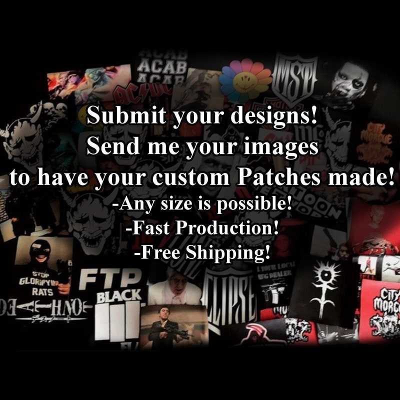 Crust Punk Patch - Etsy