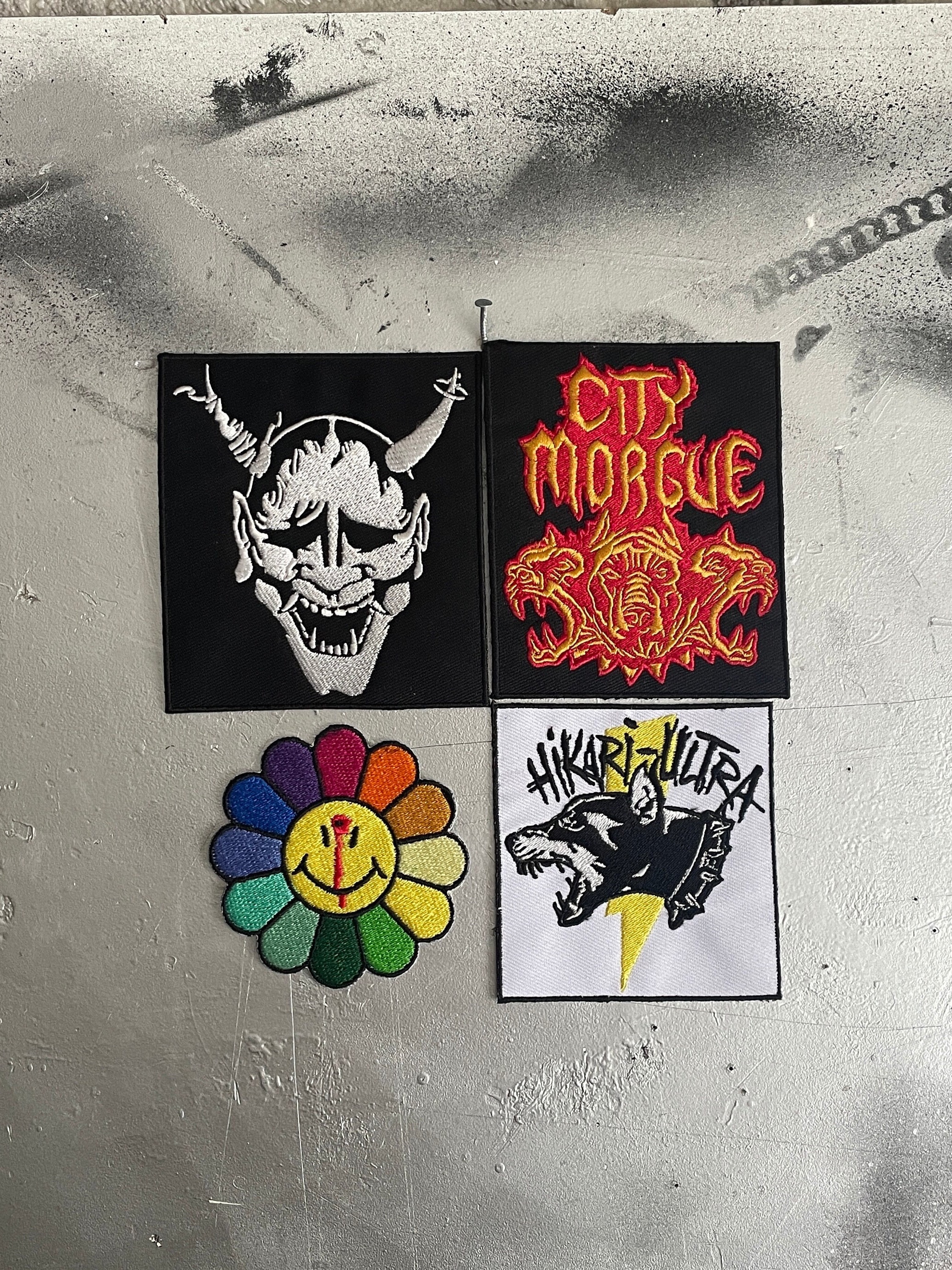 Citymorgue Embroidery Patches Zillakami/sosmula/mst - Etsy