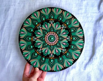 Mandala, Handmade Mandala, Hand Painted Mandala, Wall Hanging Mandala ...