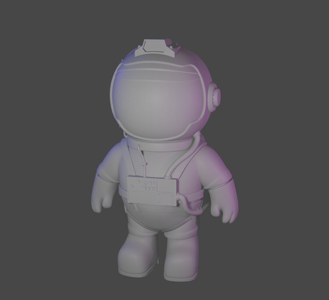 Astronaut Stl for 3d Printer - Etsy