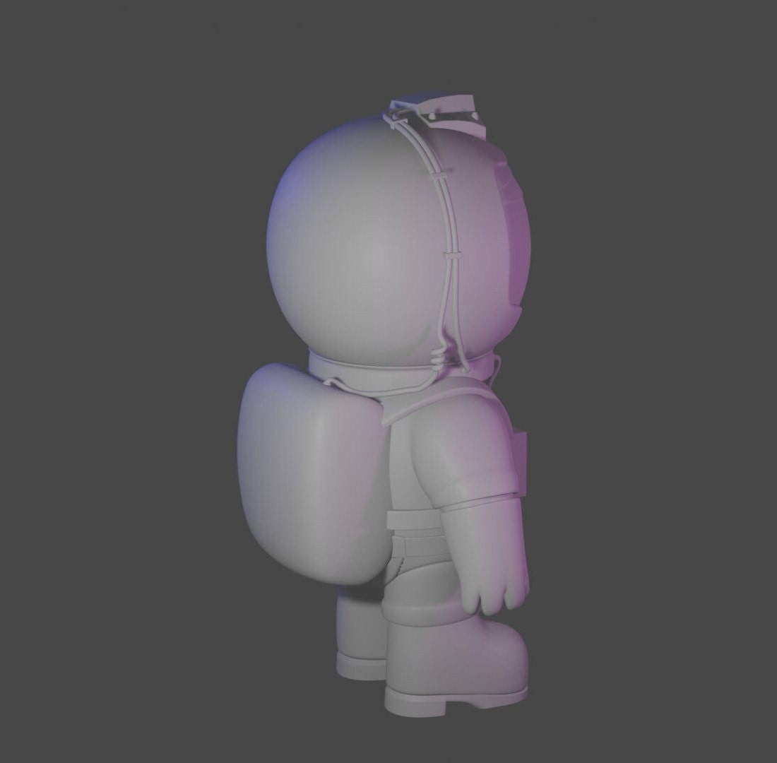 Astronaut Stl for 3d Printer - Etsy