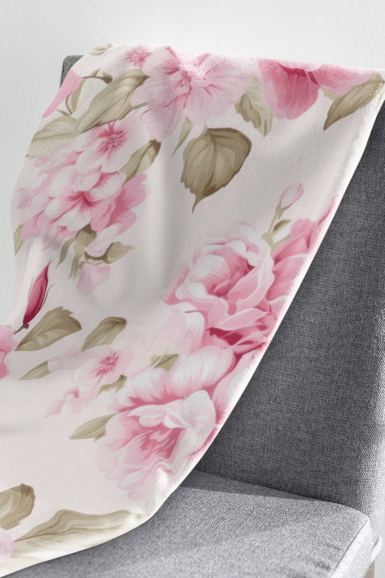 Coquette Velveteen Plush Blanket, Coquette Room Decor, Pink Bow Blanket ...