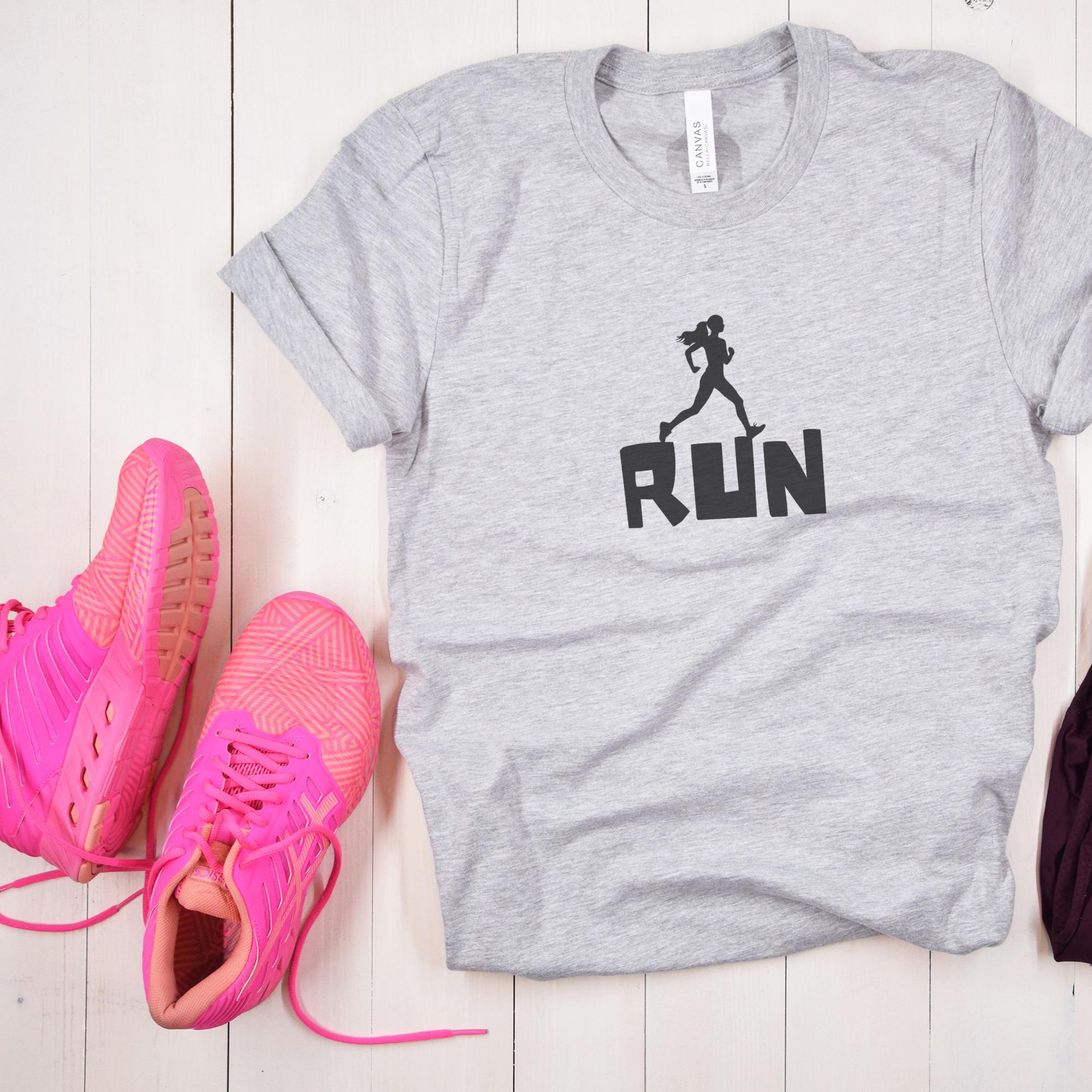 Runner Girl Tee Shirt, Trail and Track Runner, Girl Runner T-shirt ...