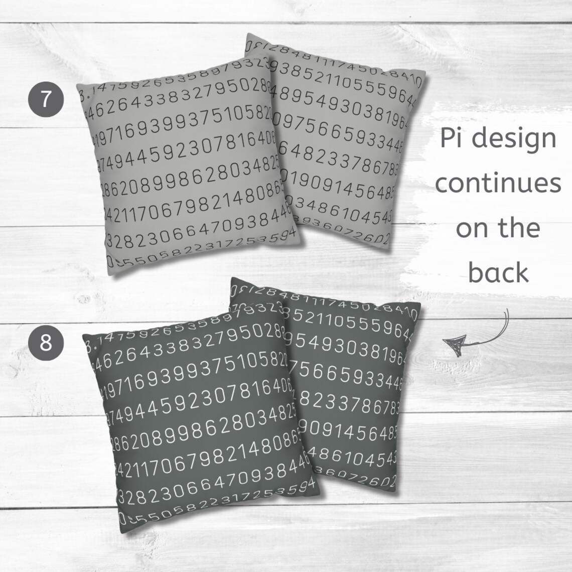 Celebrate Pi Day With Infinite Comfort: Handcrafted Unique Decor for ...