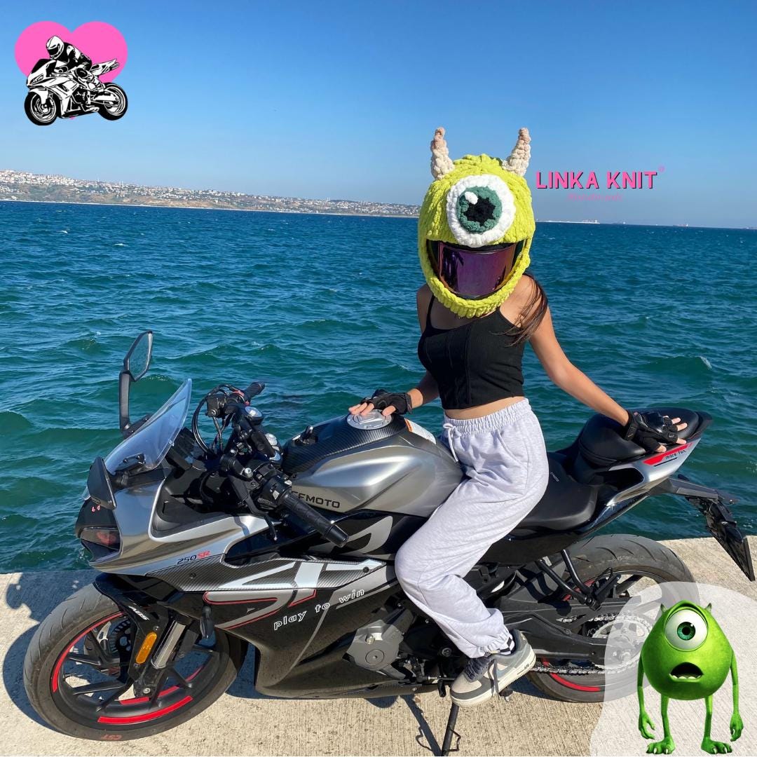 Cartoon Character Motorcycle Helmet Cover, Helmet Protection Case ...