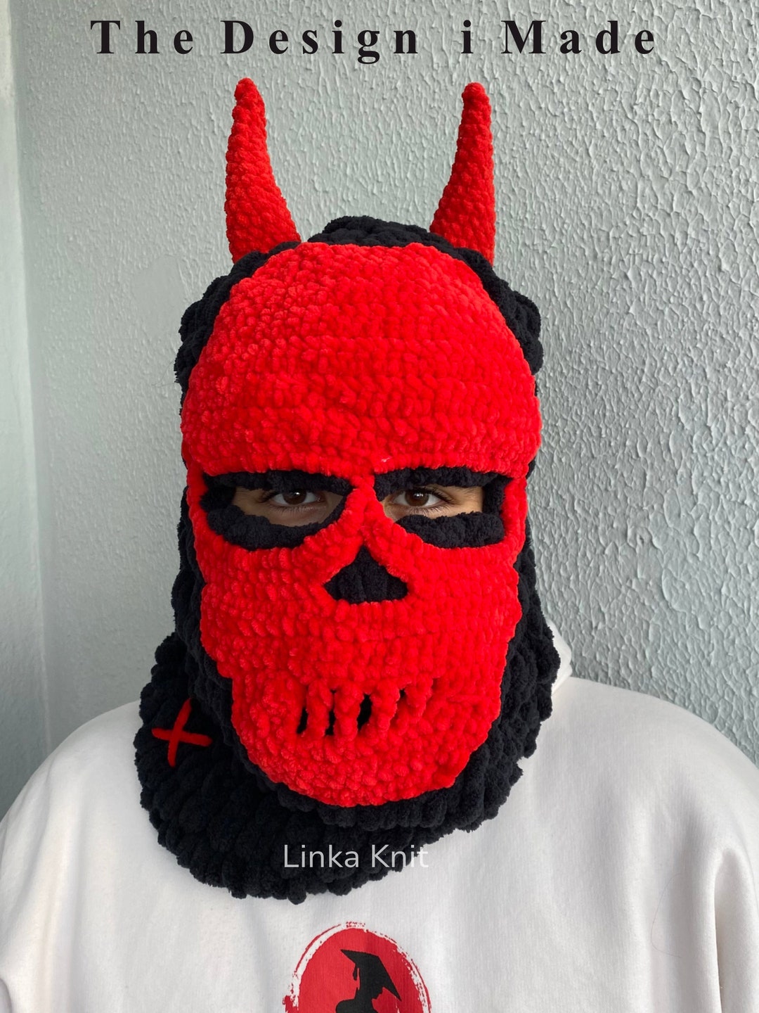 Special Design Devıl- Skull Ski Mask,customer Design Skull-devıl Mask ...