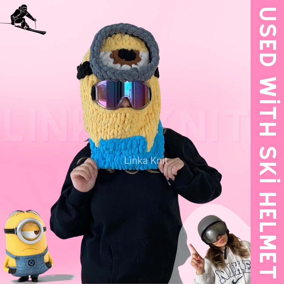 Cartoon Character Ski Mask & Balaclava, Handmade Ski Mask,ski Helmet ...