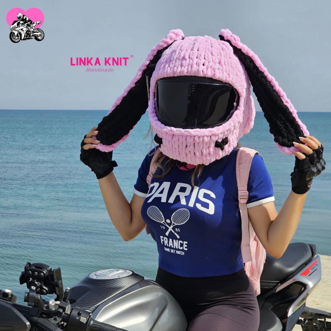 Bunny Ear Model Helmet Cover,motorcycle Helmet Cover ,motorcycle Helmet ...