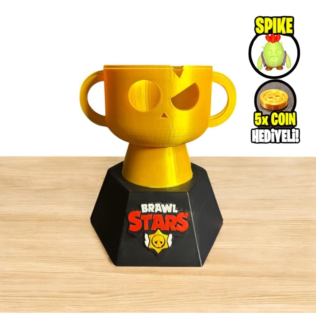 Brawl Stars Cup 5xcoin and Spike - Etsy