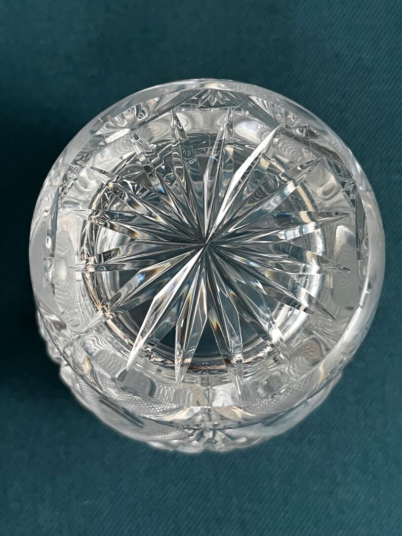 1960s Starburst Crystal Jam Jar - Etsy